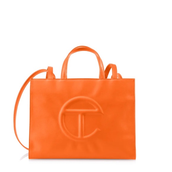 Telfar | Bags | Medium Telfar Shopping Tote In Orange | Poshmark